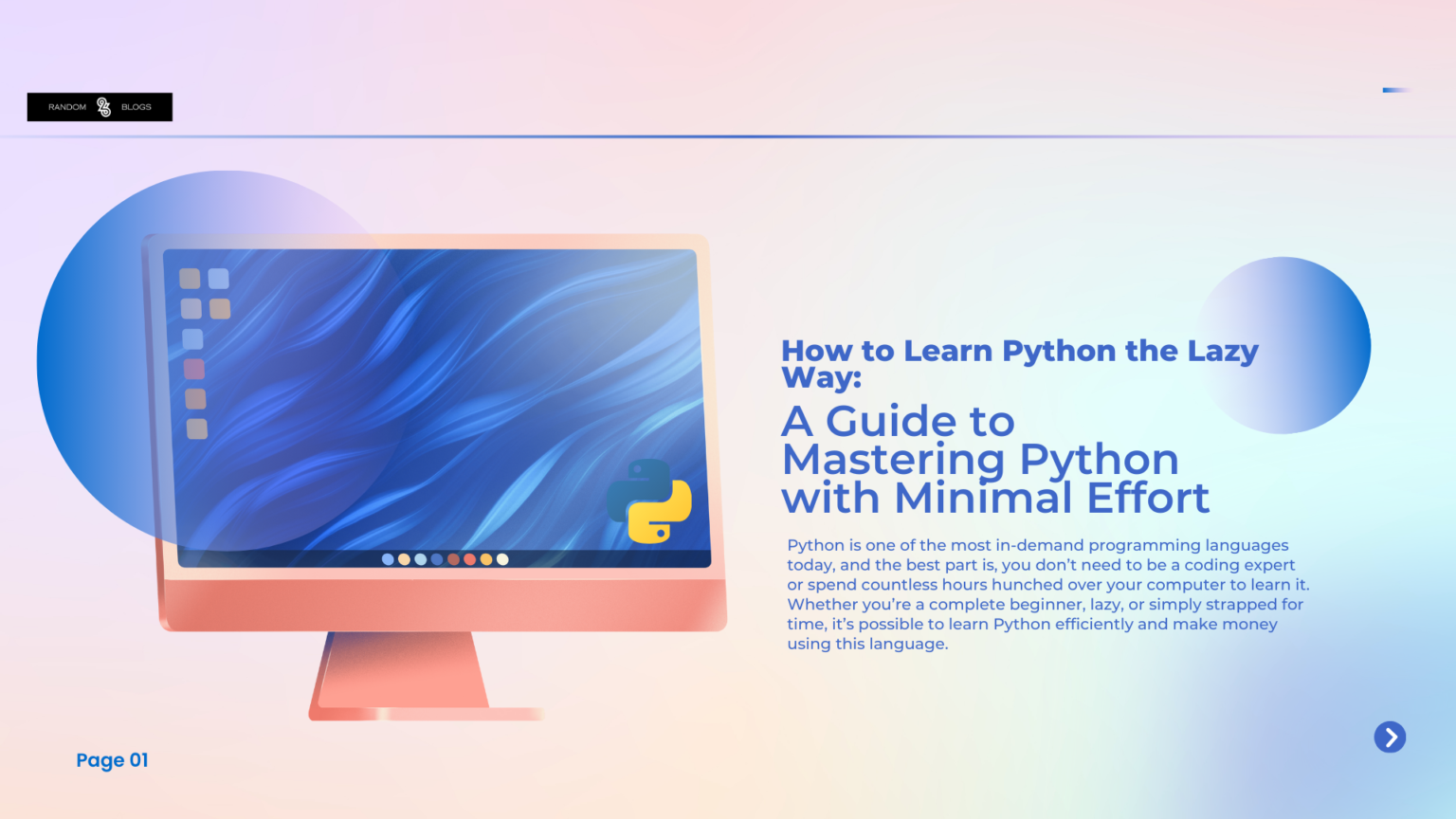 How To Learn Python The Lazy Way A Guide To Mastering Python With 8039